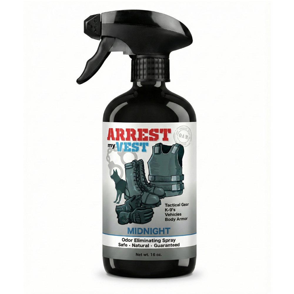 16 oz. Vest Odor Eliminator Spray In Fragrance of Choice – Arrest My Vest